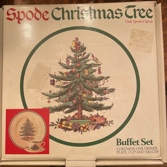 Spode | Holiday | Spode Christmas Tree Buffet Set Nib | Poshmark